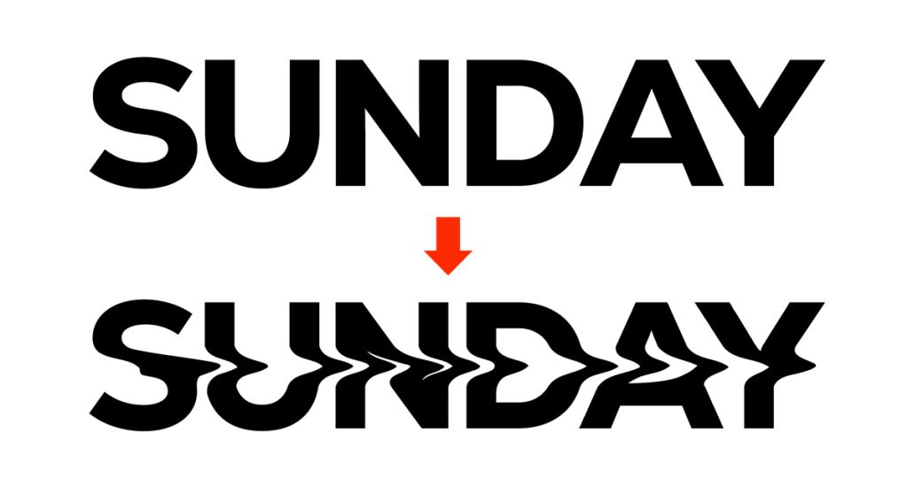 【illustrator】ワープツールで「VAUNDYのロゴ」に似た文字デザインを作る方法｜DesignSpot デザインスポット