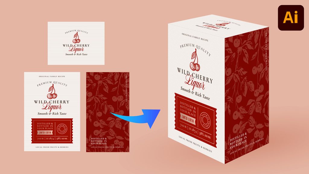 【Illustrator】イラレで作ったデザインを立体にする方法｜DesignSpot デザインスポット